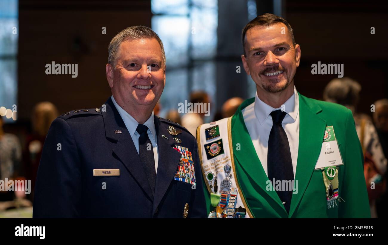 U.S. Air Force Lt. Gen. Brad Webb, commander of Air Education and ...