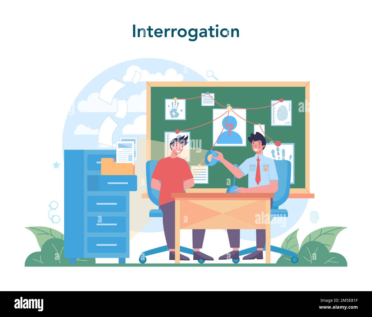 Police community officers Stock Vector Images - Alamy