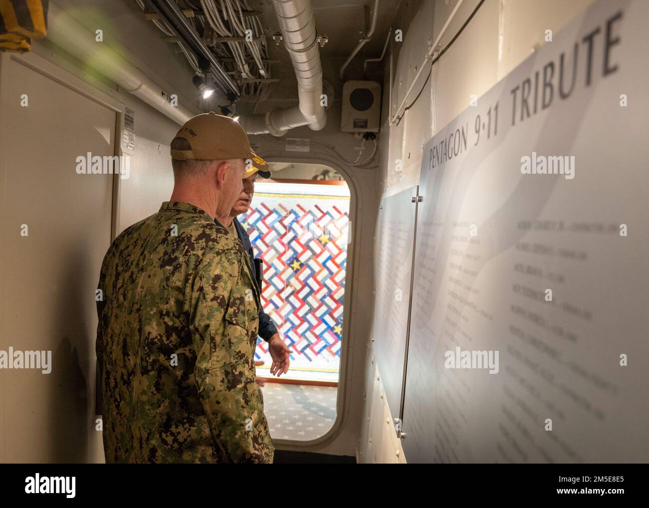 NORFOLK (March 7, 2022) – Capt. Eric Kellum, commanding officer of the San Antonio-class ...