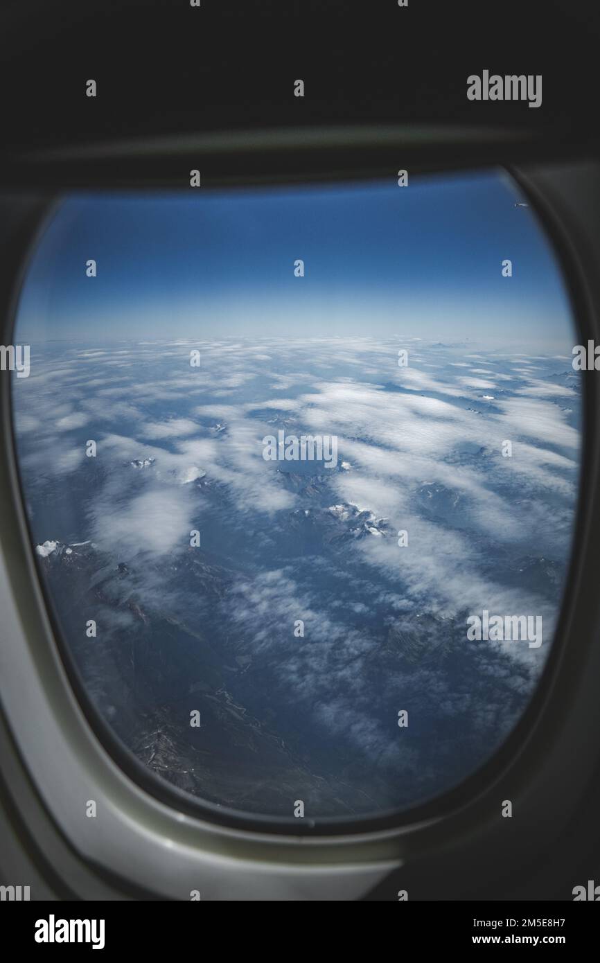 Ice on airplane aircraft window hi-res stock photography and images - Alamy