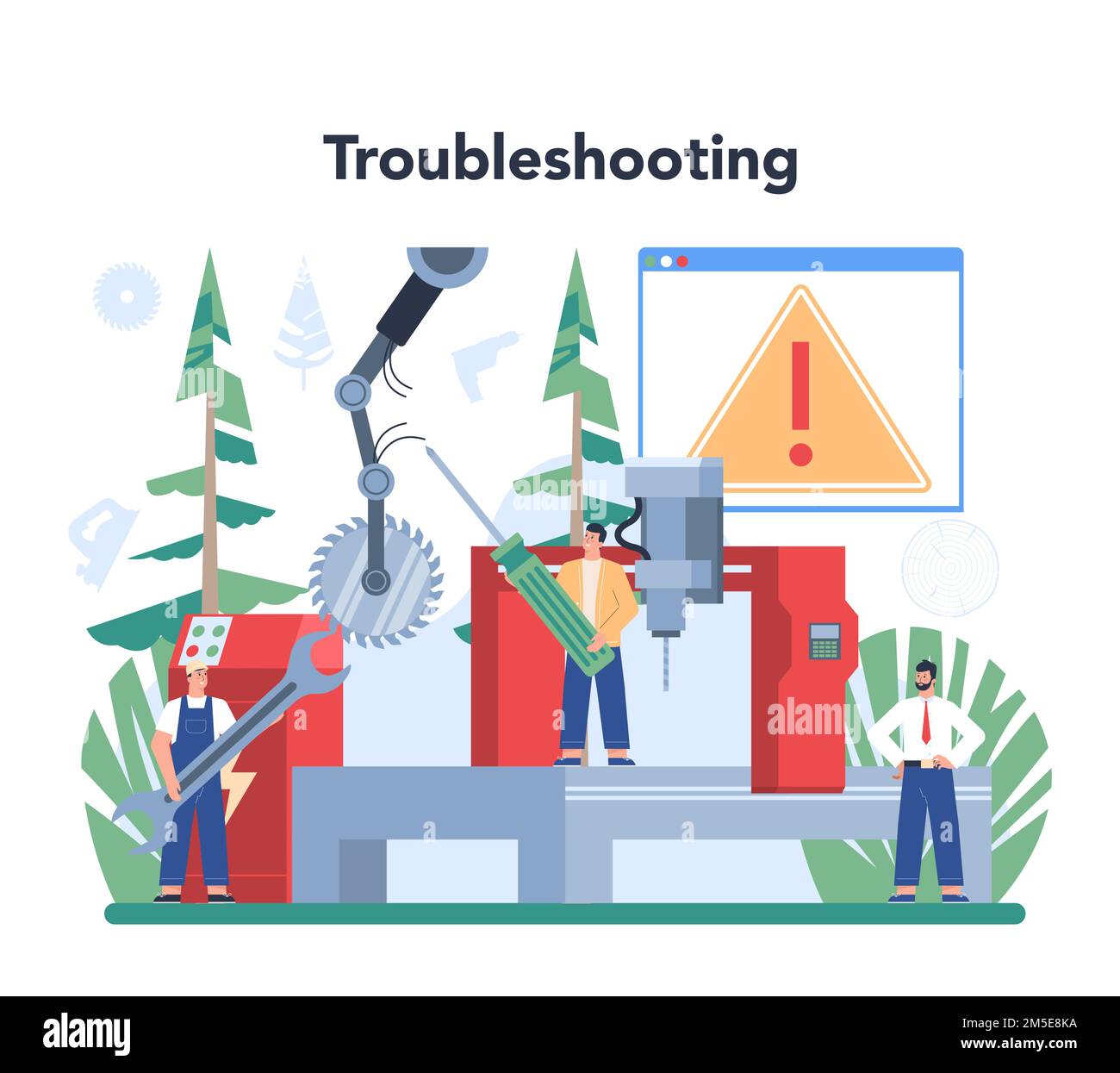 Process operator Cut Out Stock Images & Pictures - Alamy