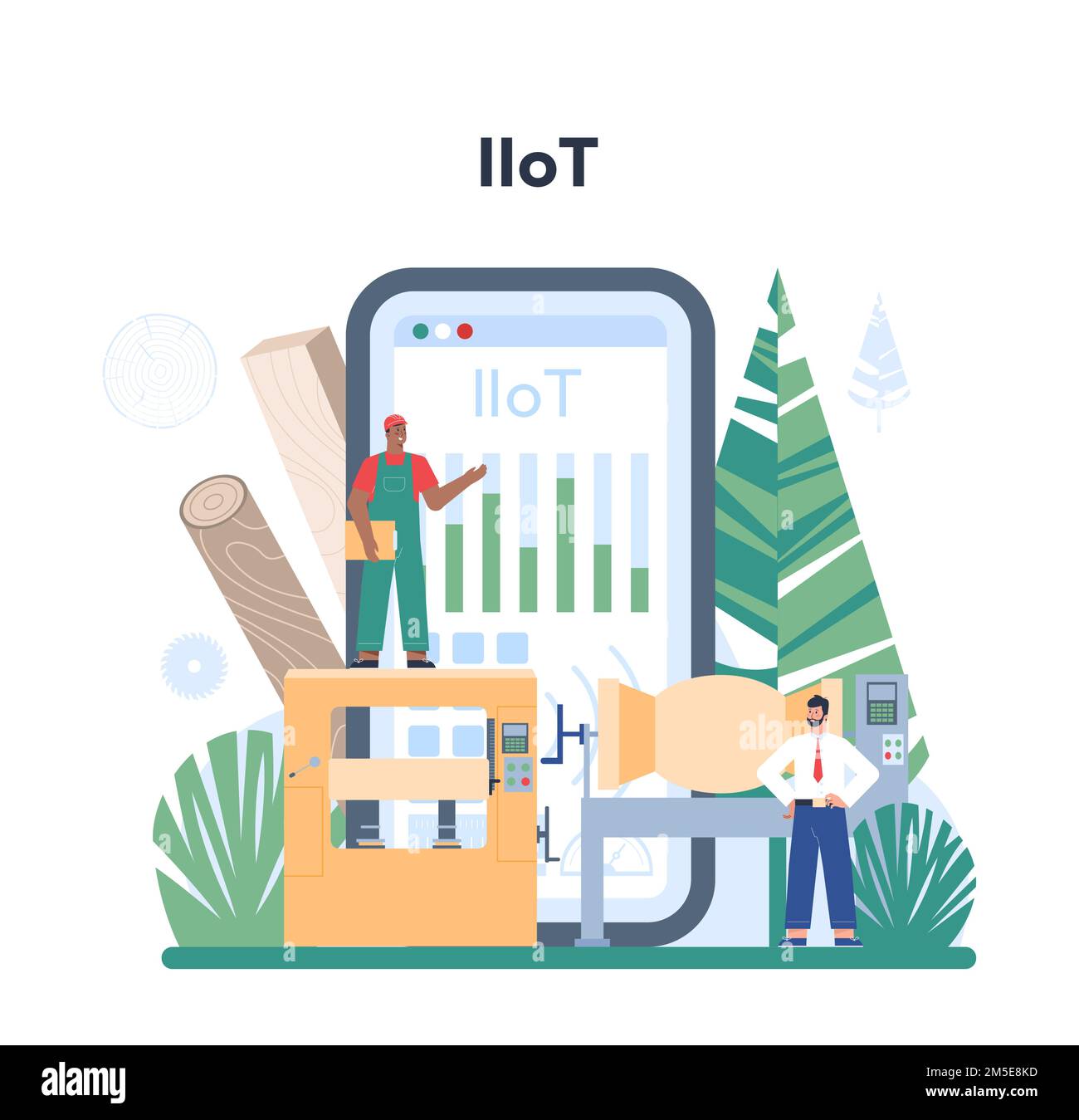 Iiot vector vectors hi-res stock photography and images - Alamy