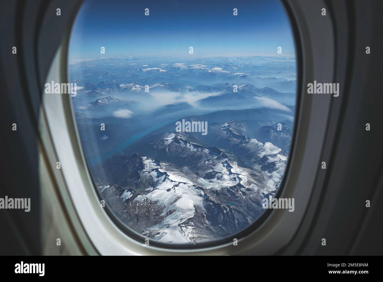 Ice on airplane aircraft window hi-res stock photography and images - Alamy