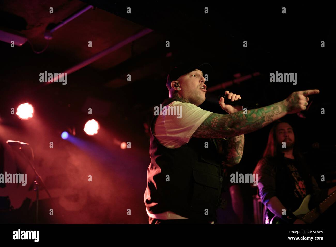 Bad Wolves live at Manchester Academy Uk. 11th December 2022 Stock ...
