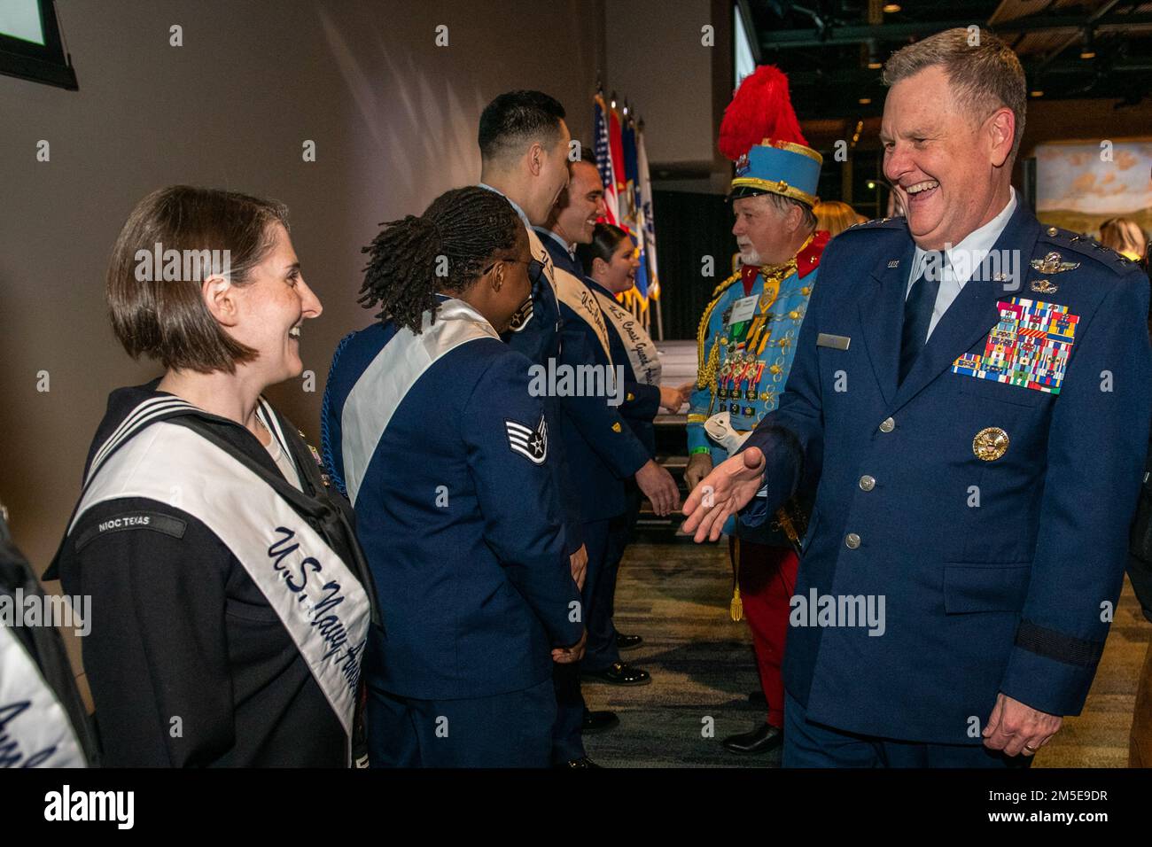 U.S. Air Force Lt. Gen. Brad Webb, commander of Air Education and ...