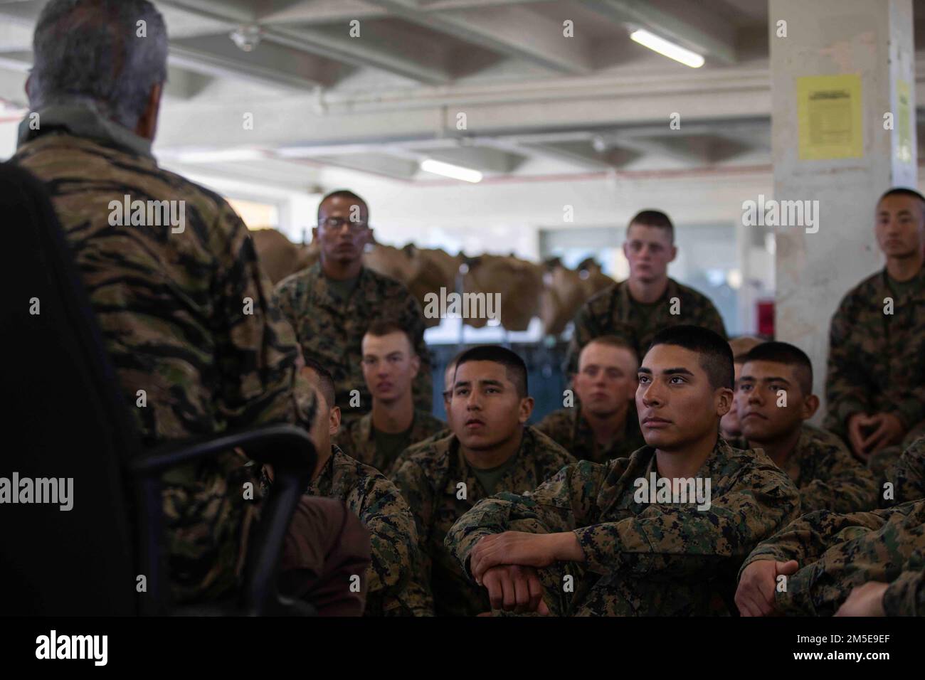 U.S. Marine Corps Pvt. Reynaldo Rodriguez, with Echo Company, 2nd ...