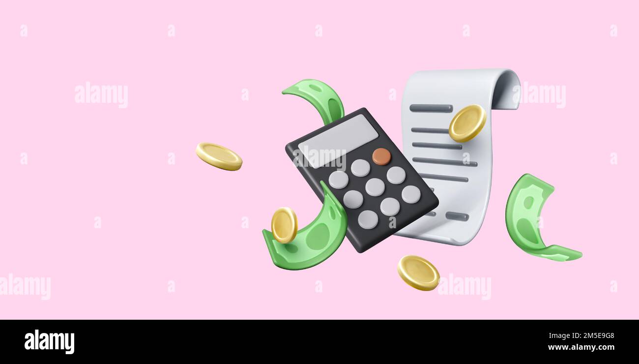 Money coins receipt Stock Vector Images - Alamy