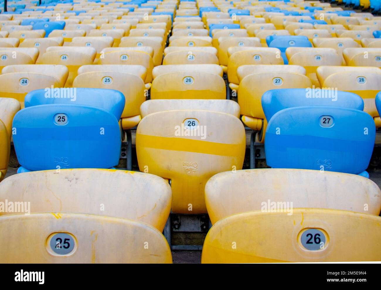 Empty stands of football stadium Stock Photo - Alamy Empty stands of football stadium Stock Photo - Alamy