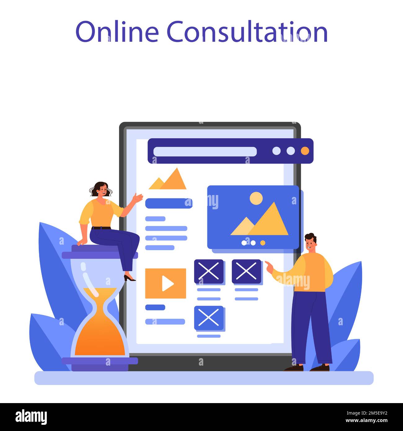 Business project delivery online service or platform. Project ...