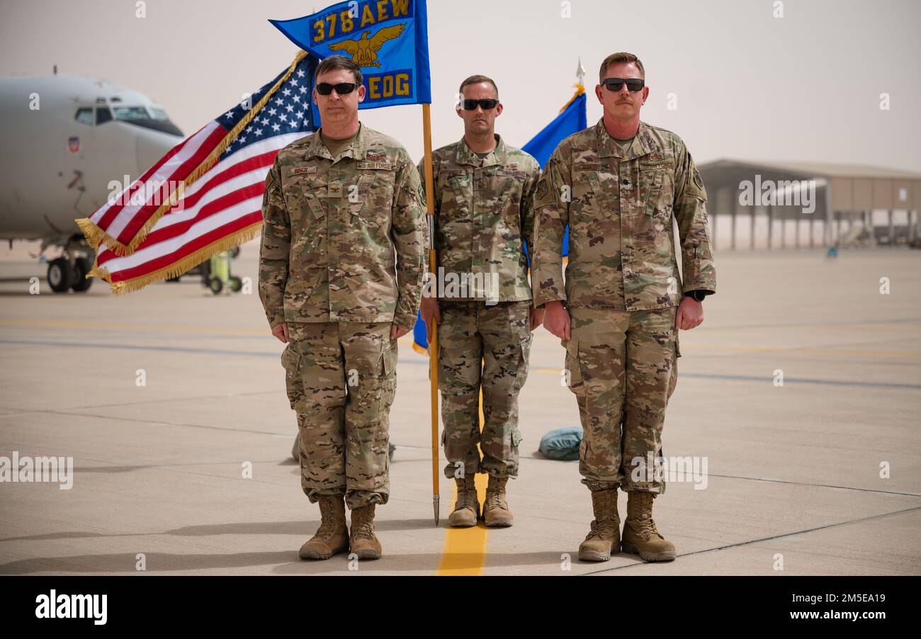 U.S. Air Force Col. Benjamin Busch, 378th Expeditionary Operations ...