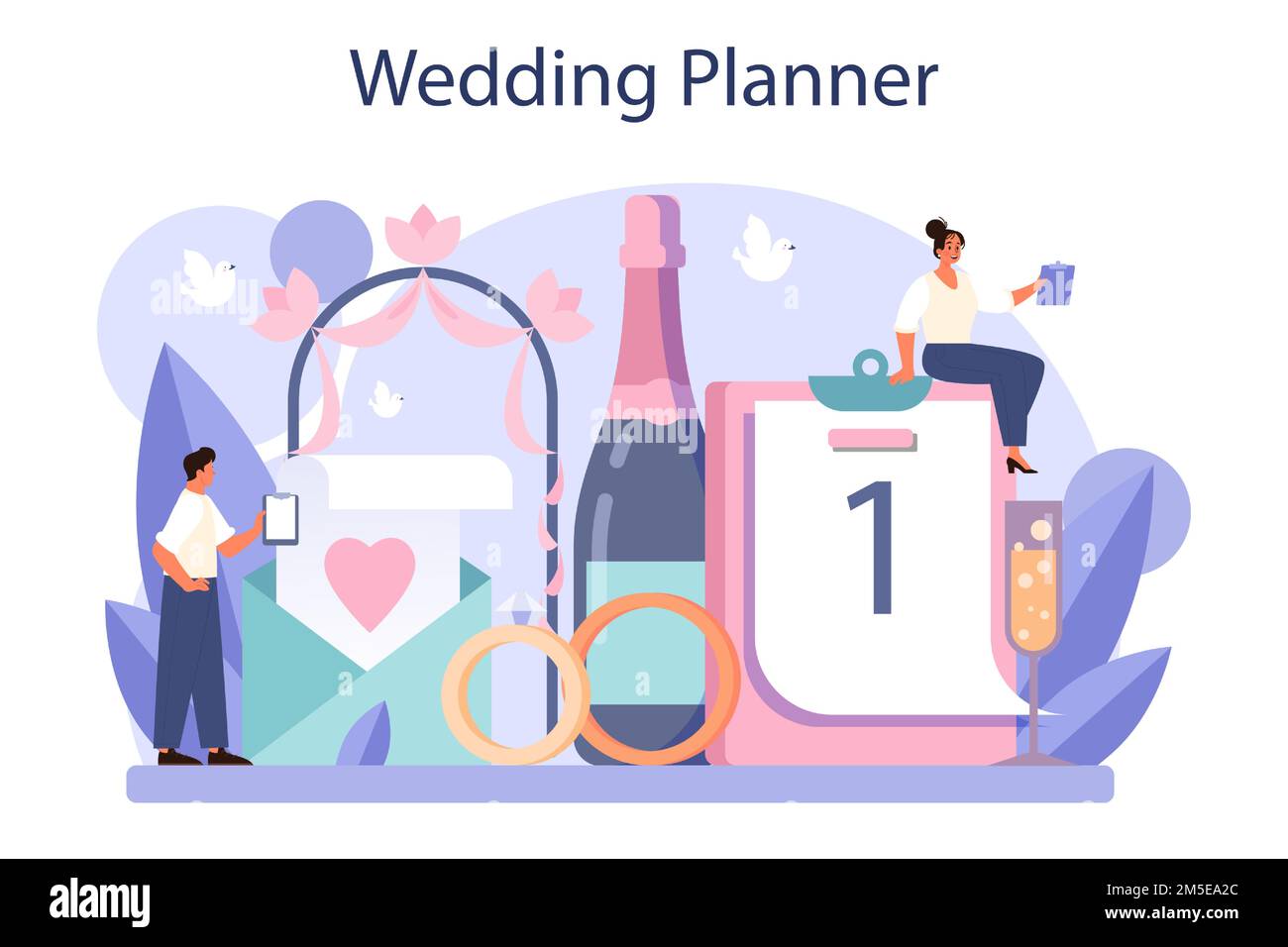 Female event planner Cut Out Stock Images & Pictures - Alamy