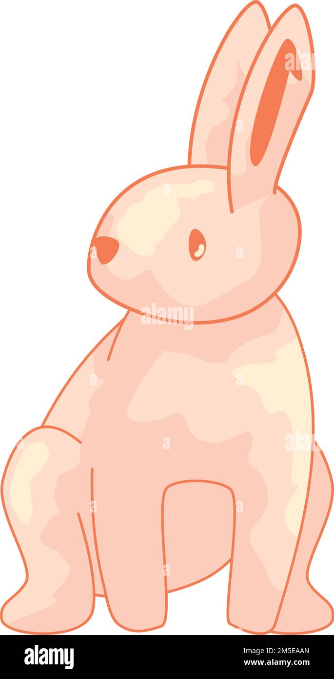 flat rabbit design Stock Vector Image & Art - Alamy