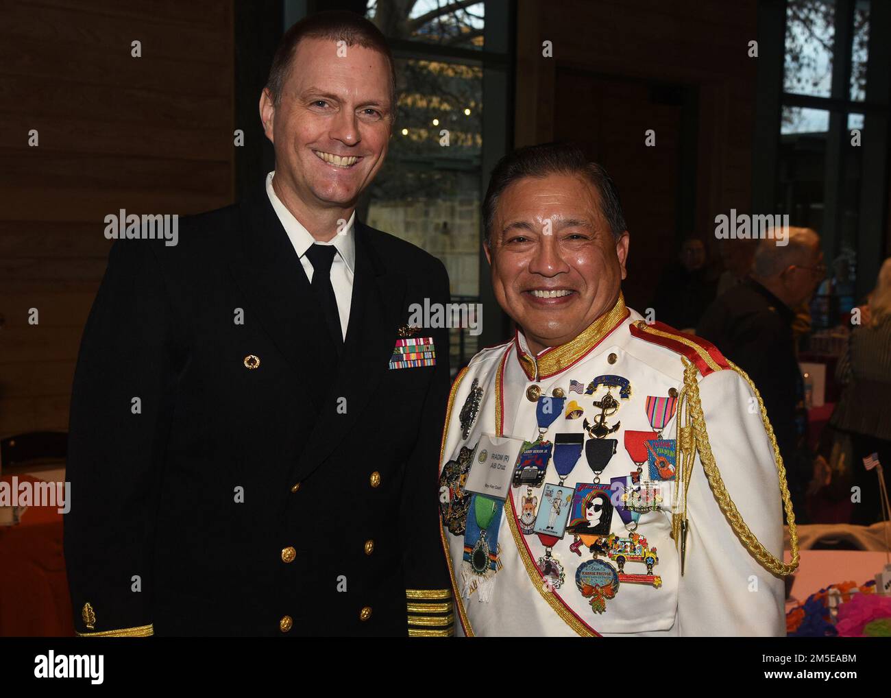SAN ANTONIO – (March 7, 2022) Capt. Gerald DeLong, commanding officer ...