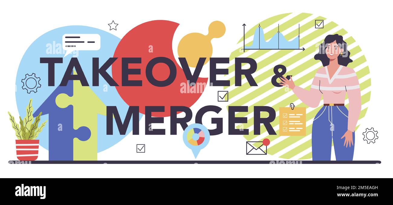 Takeover finance business Stock Vector Images - Alamy