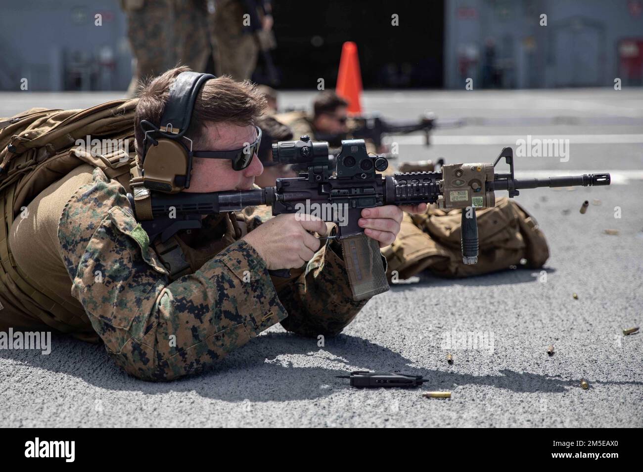 220307-N-TI693-3087 ATLANTIC OCEAN (March 7, 2022) - 1st Sgt. William ...