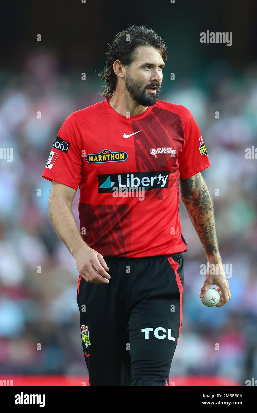 Kane richardson big bash hi-res stock photography and images - Alamy