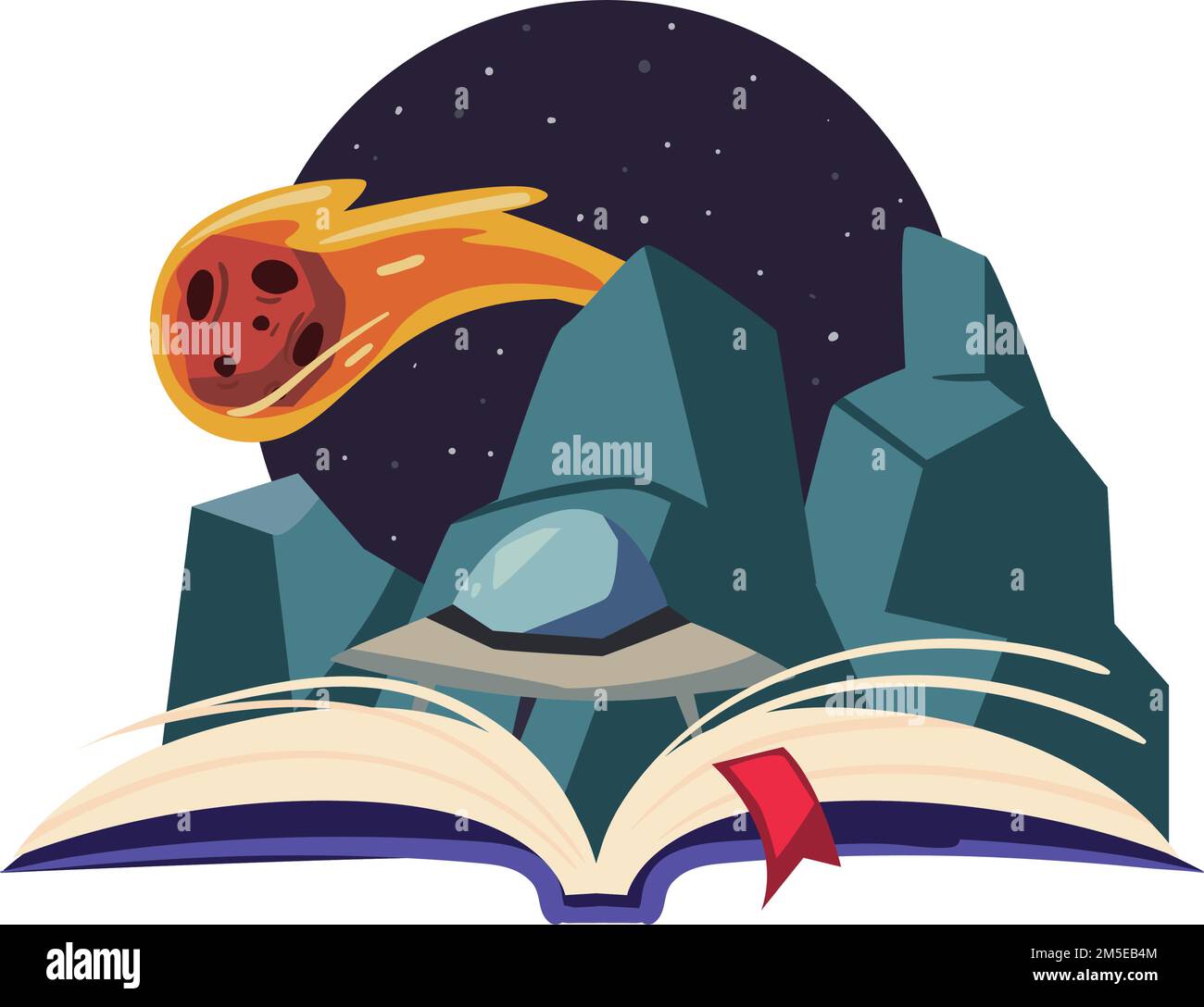 flat story book design Stock Vector Image & Art - Alamy