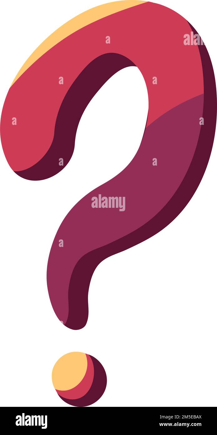 flat question mark Stock Vector Image & Art - Alamy