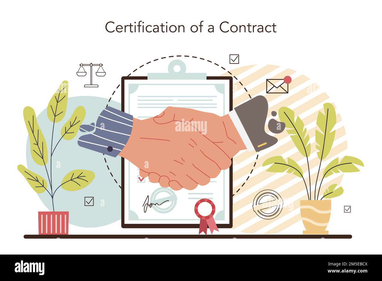Notary service concept. Professional lawyer signing and legalizing ...