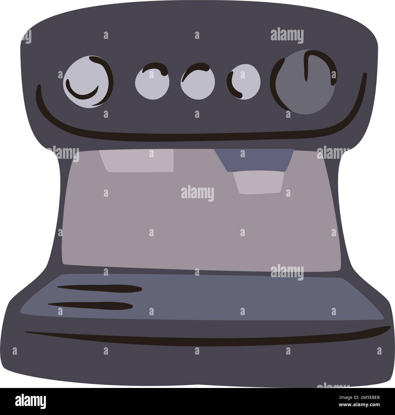 flat espresso machine Stock Vector Image & Art - Alamy