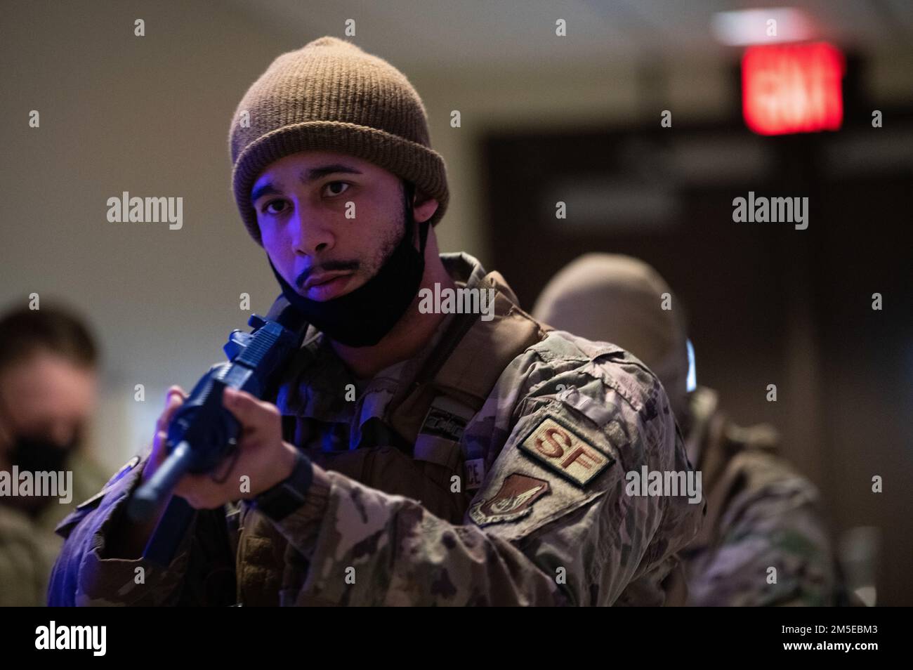 The Rescue Task Force (RTF) team responds during simulated active ...