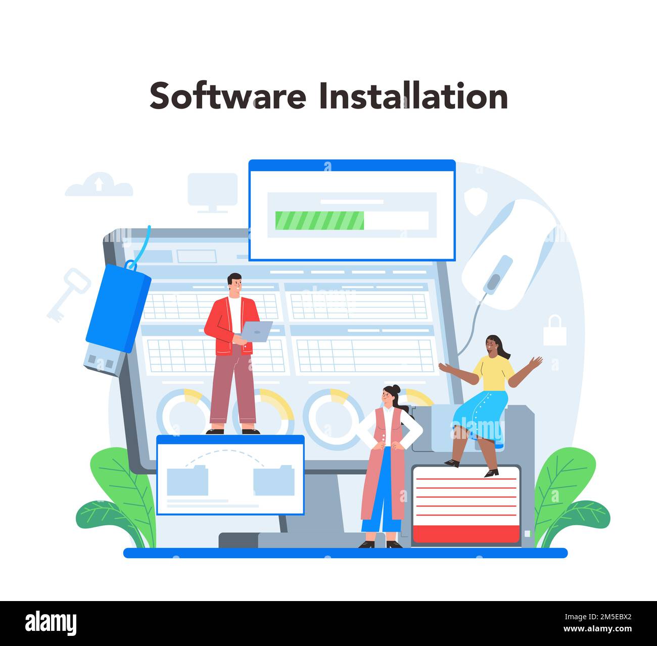 System Administrator Technical Work With Server Software Installation Configuration Of