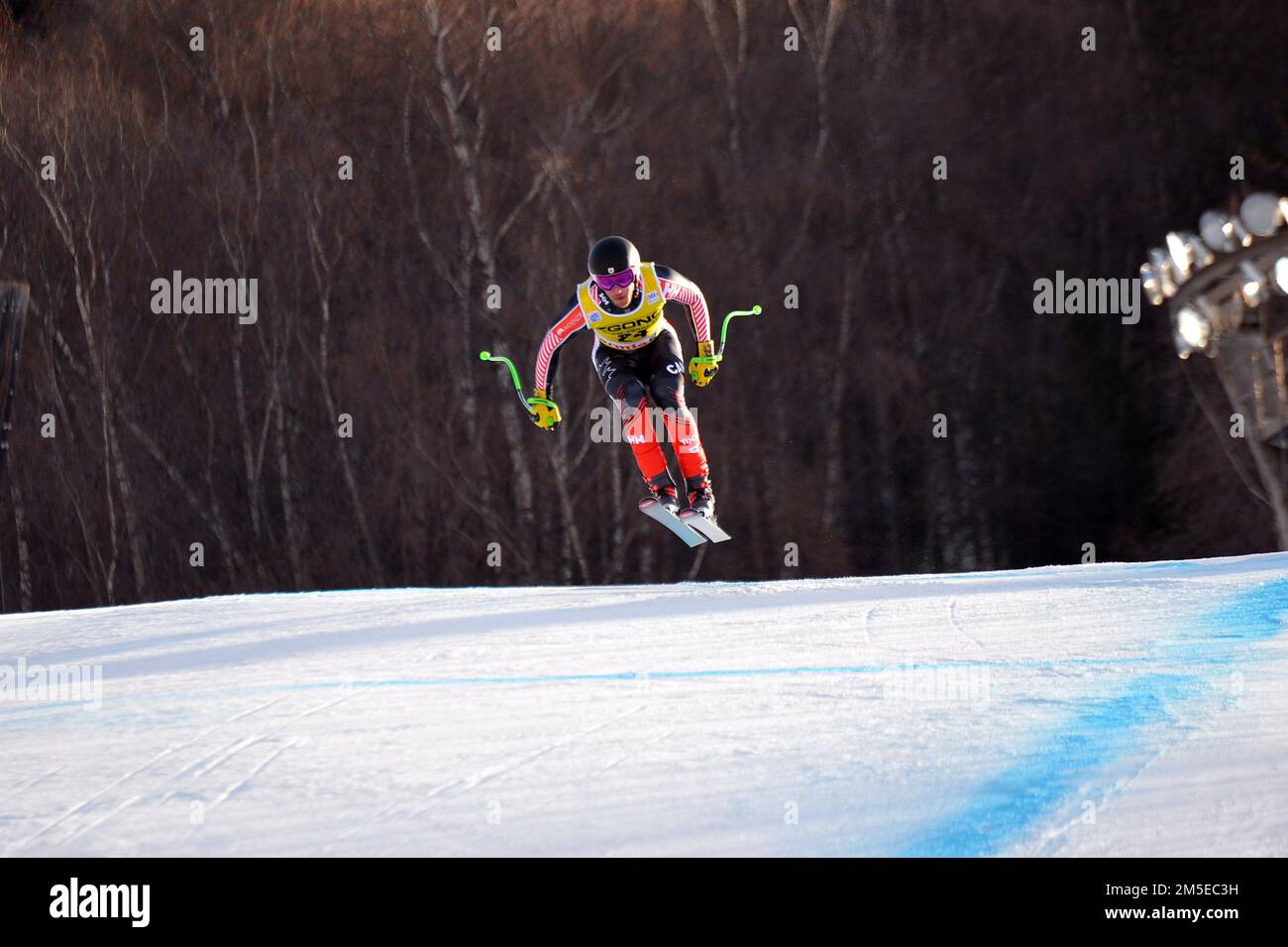 Bormio, Bormio, Italy, December 28, 2022, alexander cameron can during ...