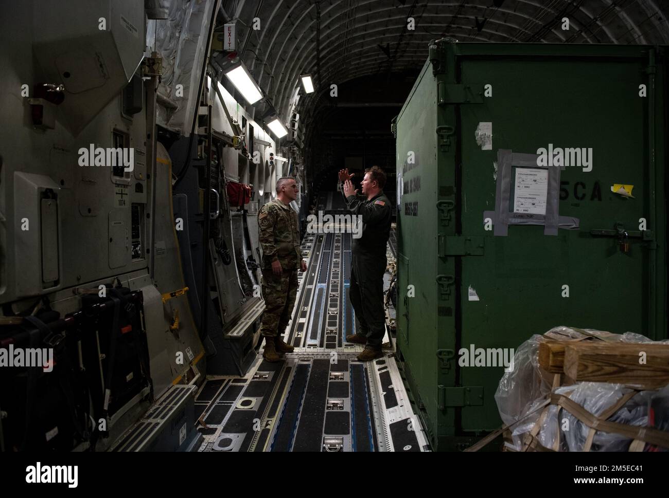 U.S. Air Force Chief Master Sgt. Raun Howell, 437th Airlift Wing ...