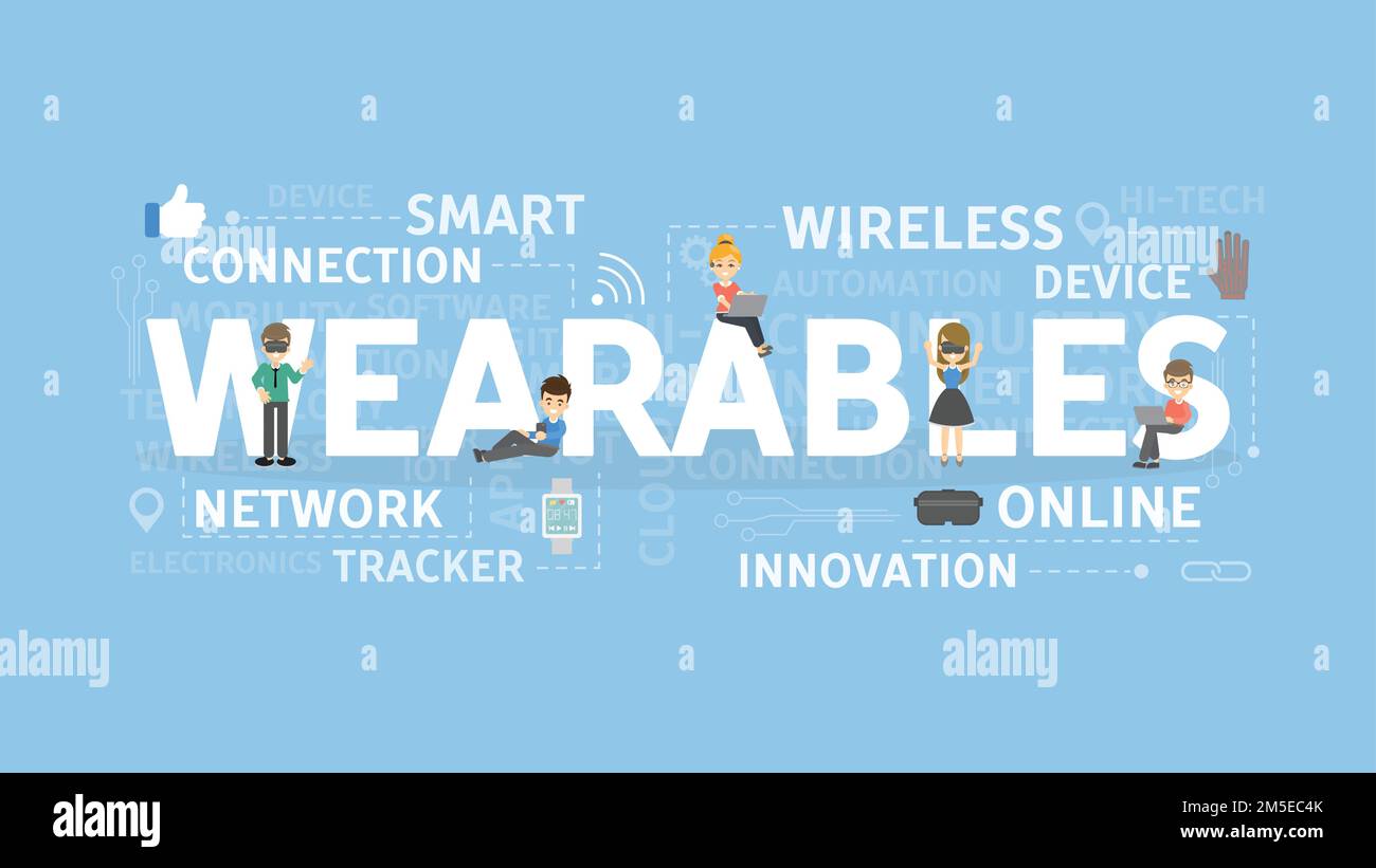 Wearables vector vectors Stock Vector Images - Alamy