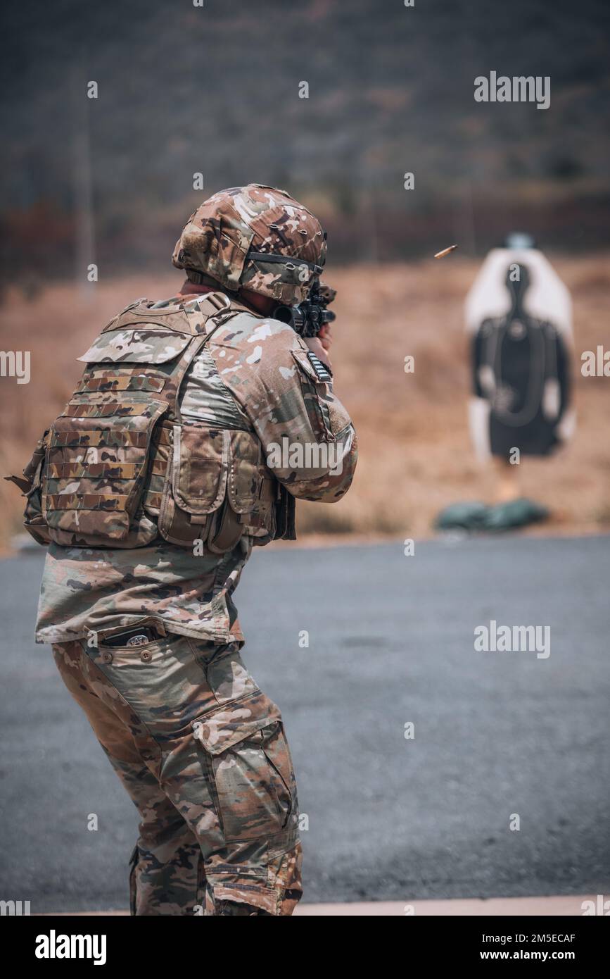 Soldiers, assigned to Braves Company, 4th Battalion, 23rd Infantry ...