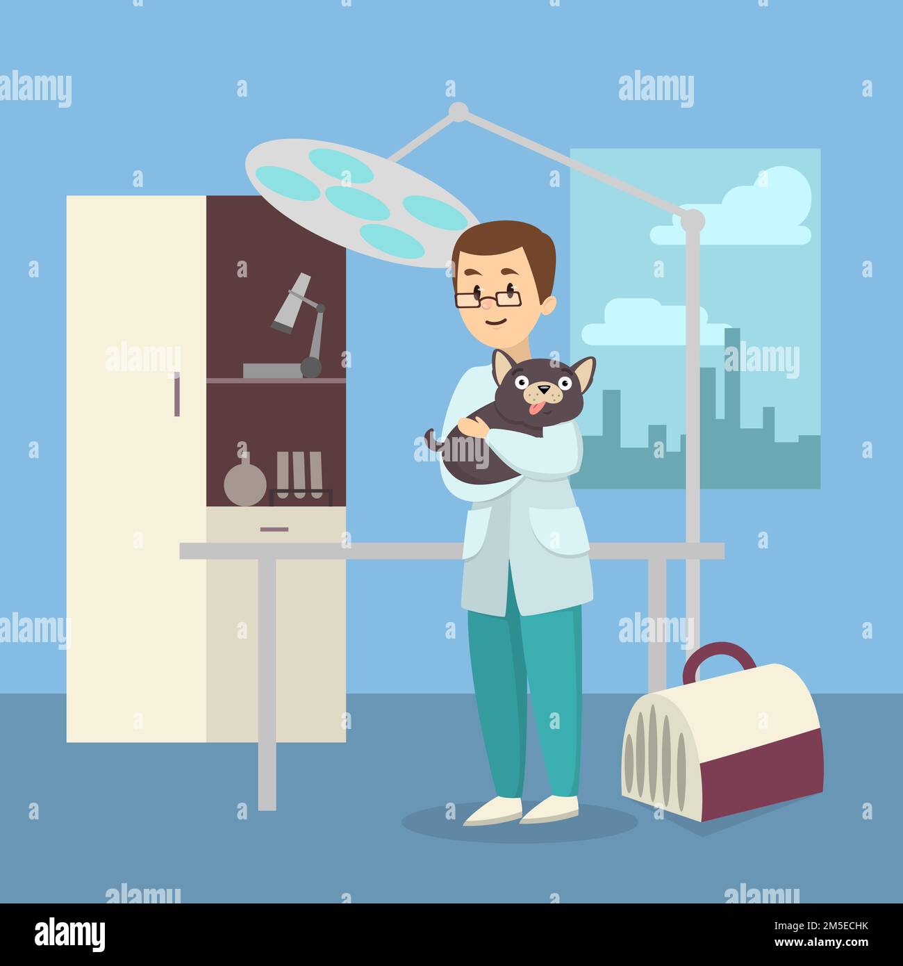 Veterinarian science Stock Vector Images - Alamy