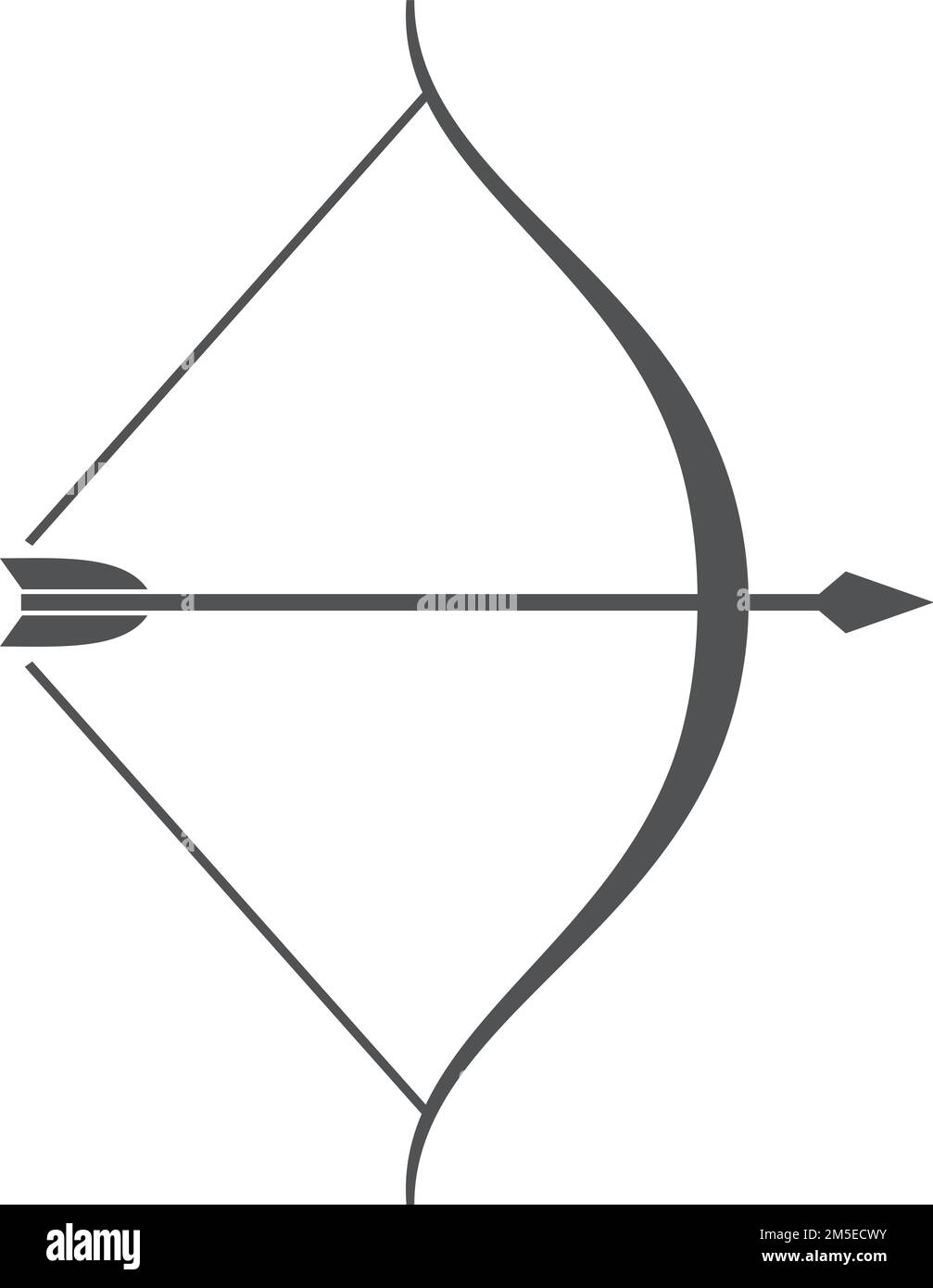 Bow with arrow icon. Archer symbol. Vintage weapon Stock Vector Image ... Bow with arrow icon. Archer symbol. Vintage weapon Stock Vector Image ...