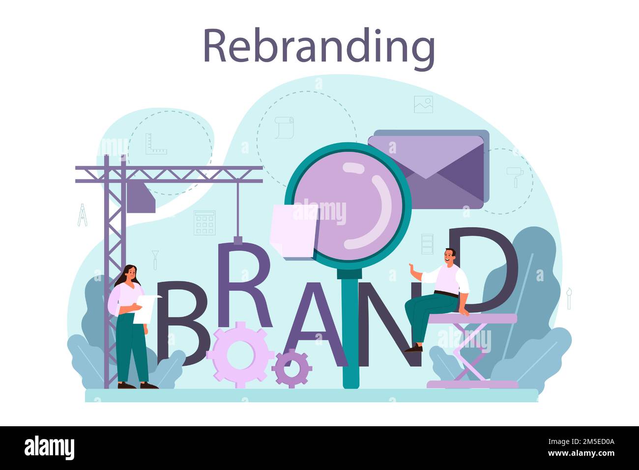 Rebuilding commercial Stock Vector Images - Alamy