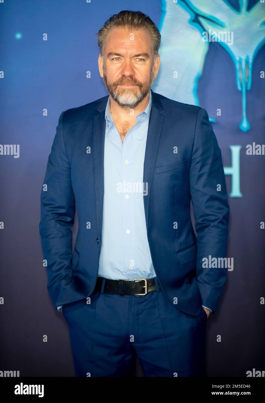 Brendan Cowell at the 'Avatar: The Way of Water' film premiere, London ...