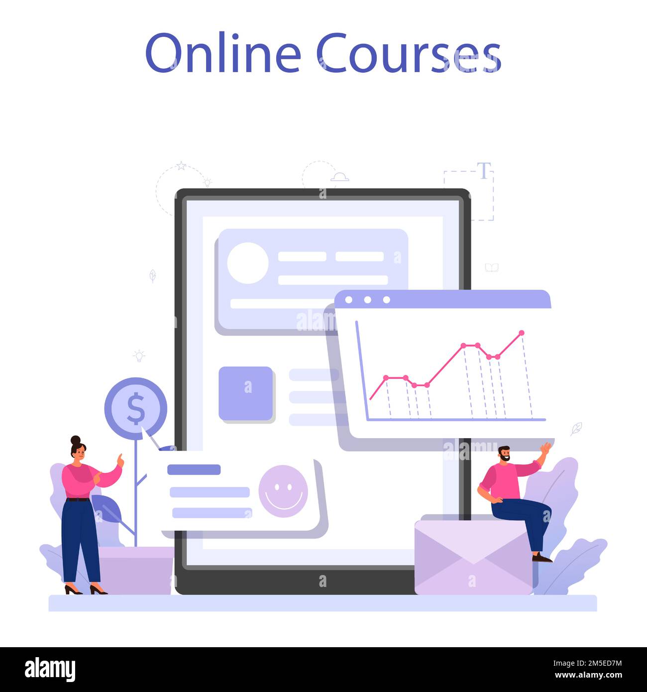 Business reputation online service or platform. Building relationship ...