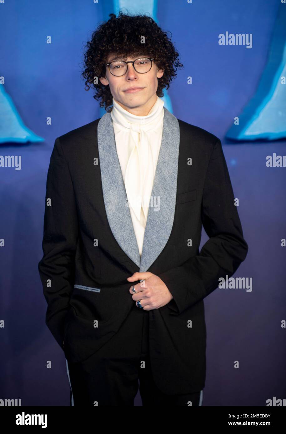 Reece Feldman at the 'Avatar: The Way of Water' film premiere, London ...