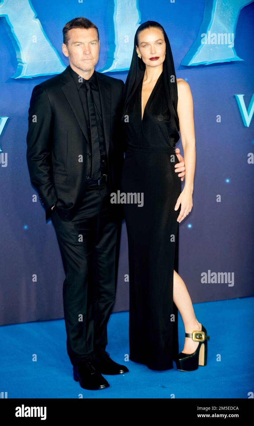 Sam Worthington and Lara Worthington at the 'Avatar: The Way of Water ...