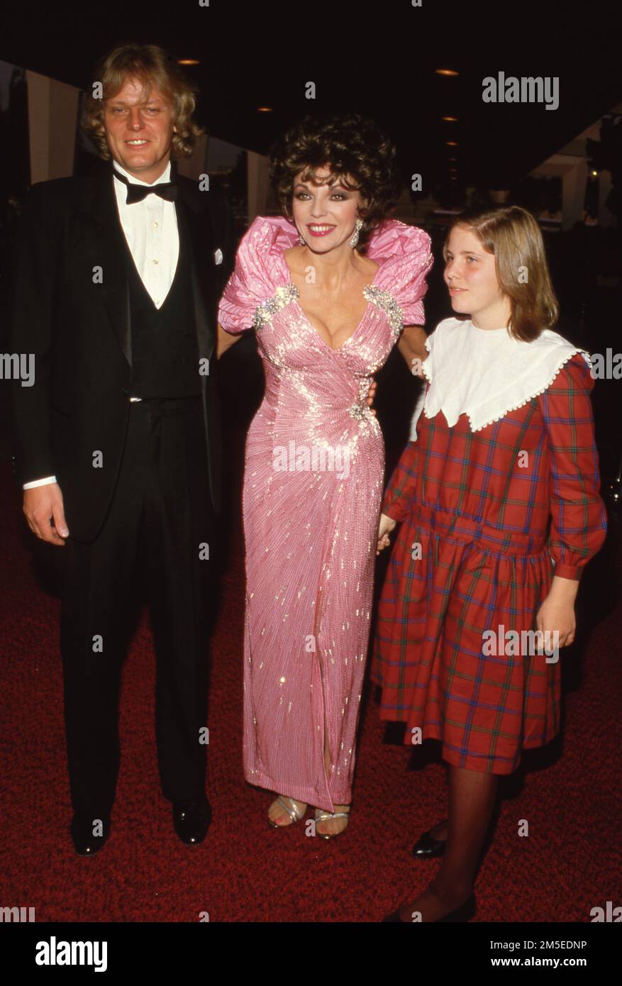 Joan Collins and Peter Holm at the 11th Annual People's Choice Awards ...