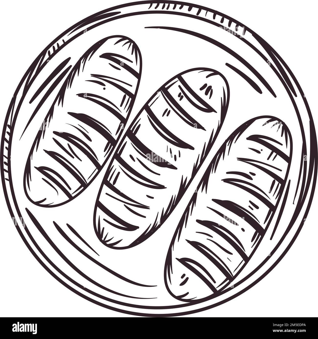 flat grill meats Stock Vector Image & Art - Alamy