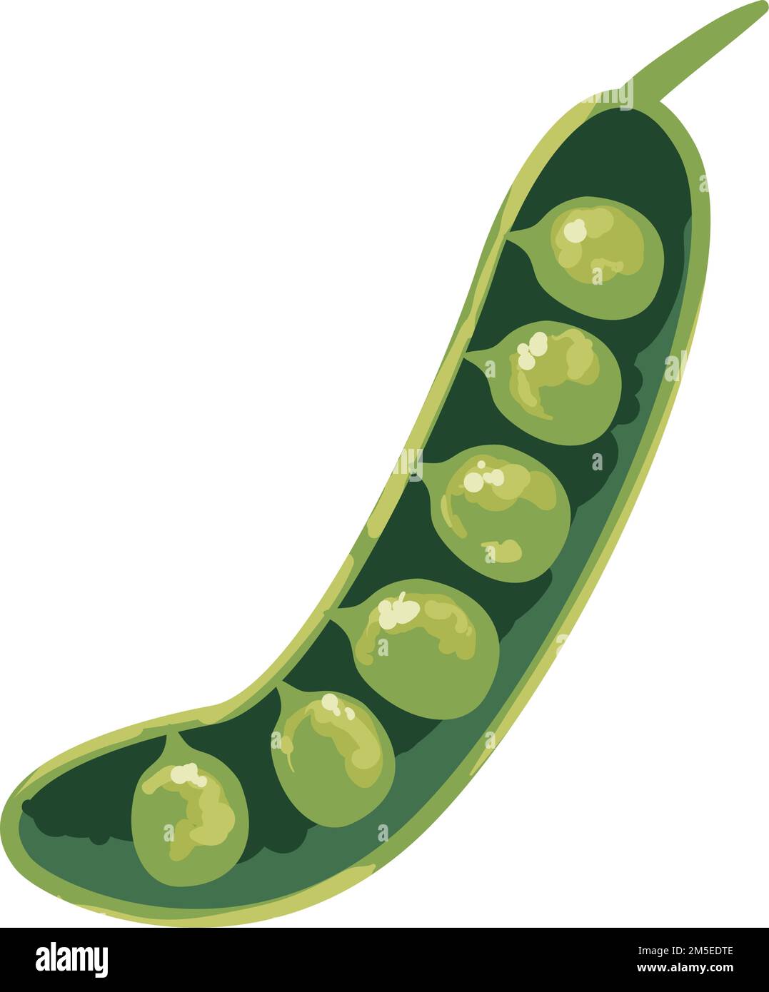 flat peas design Stock Vector Image & Art - Alamy