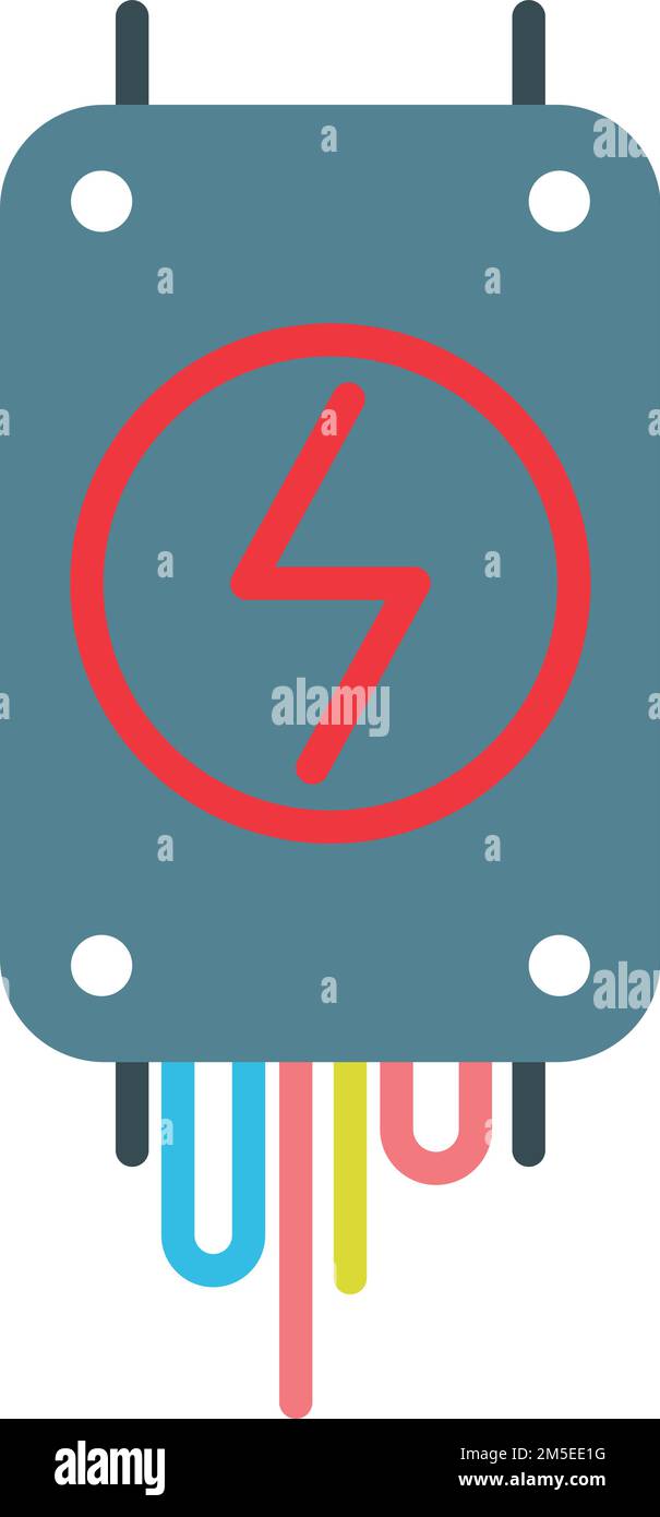 Electrical distribution board Stock Vector Images - Alamy