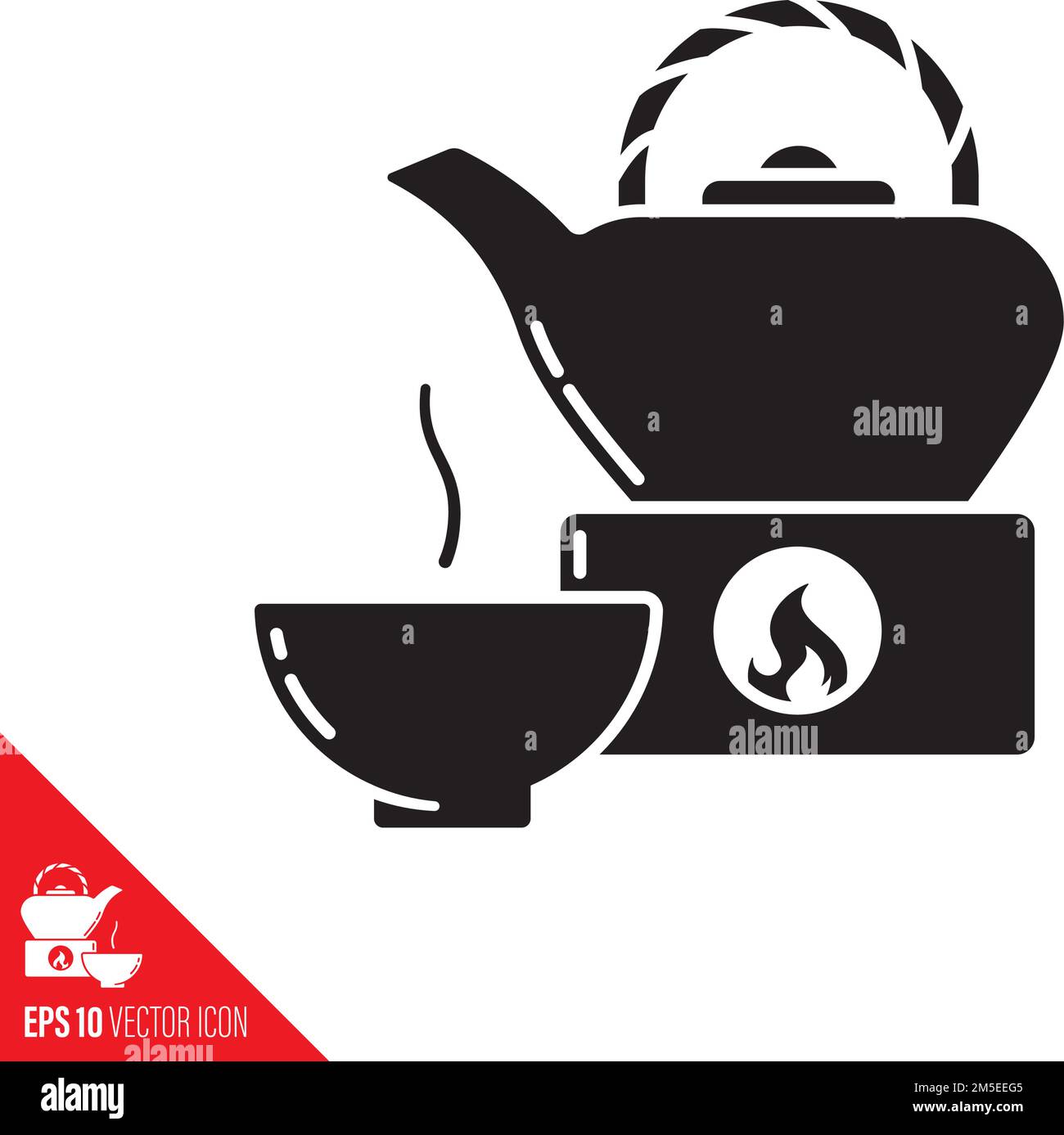 Pot stove icon hi-res stock photography and images - Alamy