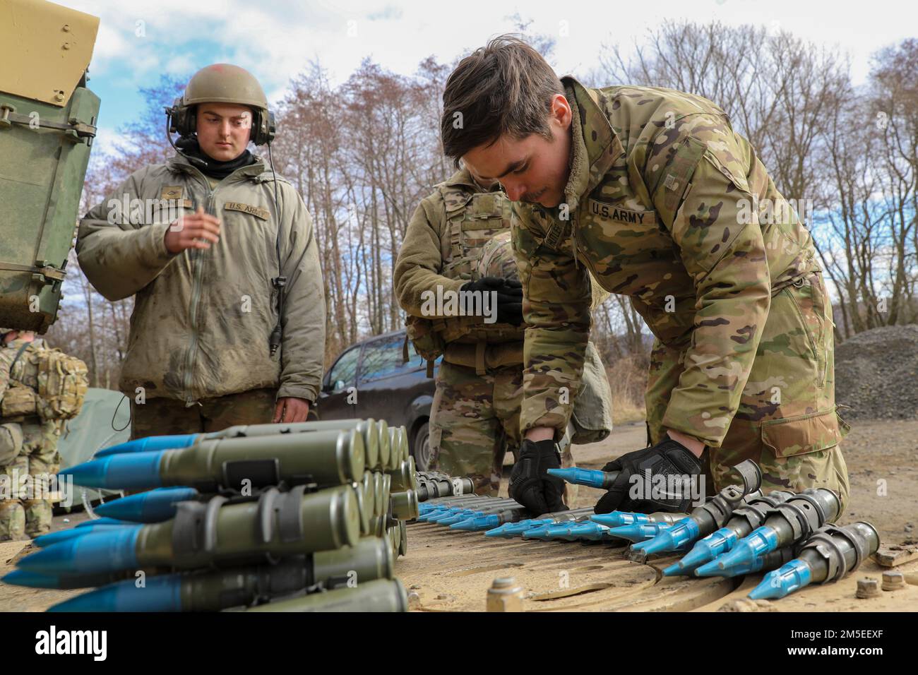Spc Karson Hutler, assigned to 2nd Battalion, 34th Armored Regiment ...