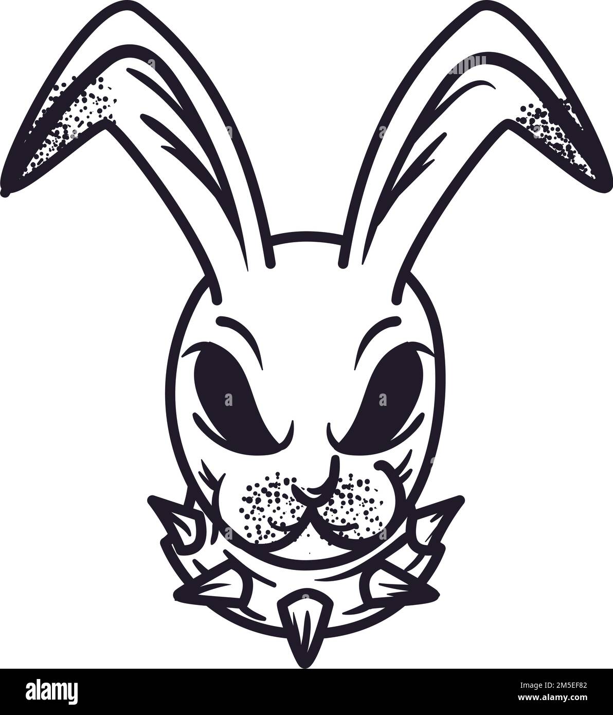 Evil Bunny Rabbit Tattoo