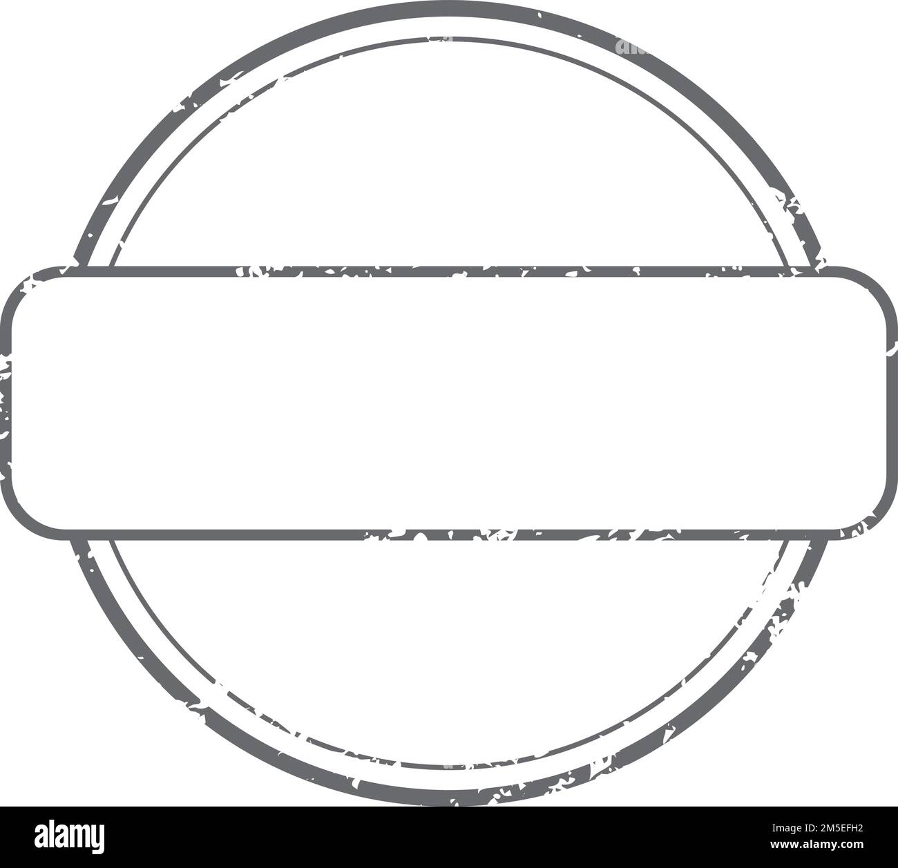 Retro rubber stamp template. Postal grunge mark Stock Vector Image ...