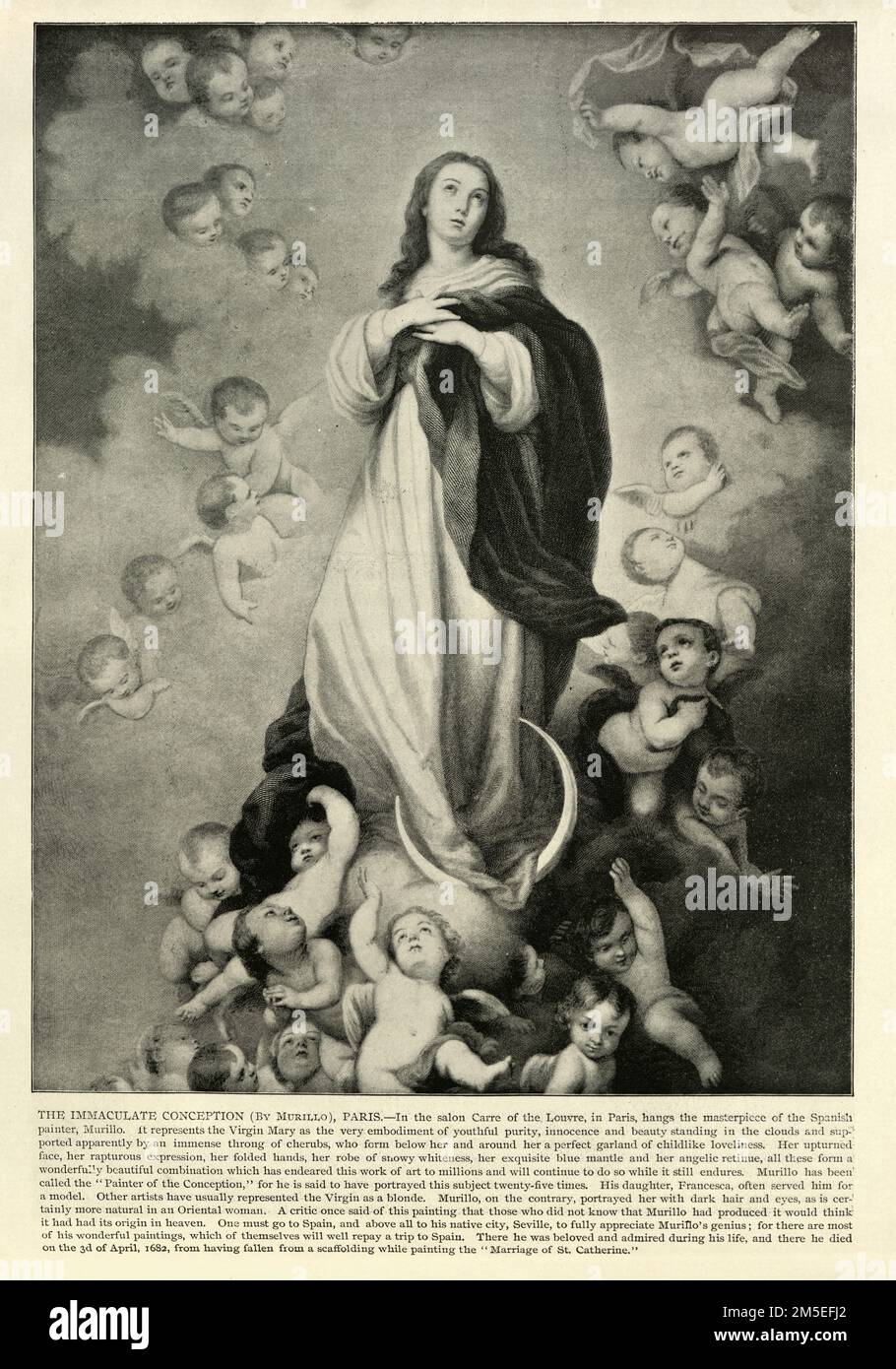 The Immaculate Conception of Los Venerables an oil painting by the ...