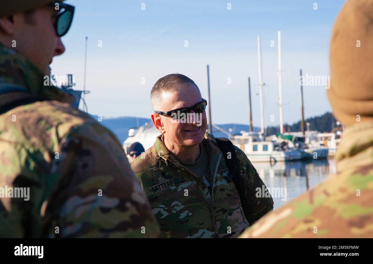 U.S. Army Brig. Gen. Shawn R. Satterfield, commander of Special ...