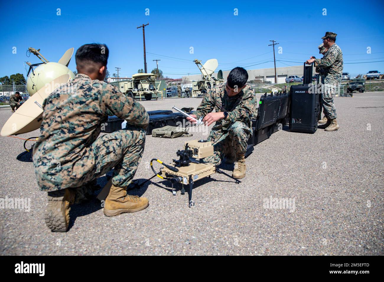 9th communications battalion hi-res stock photography and images - Alamy