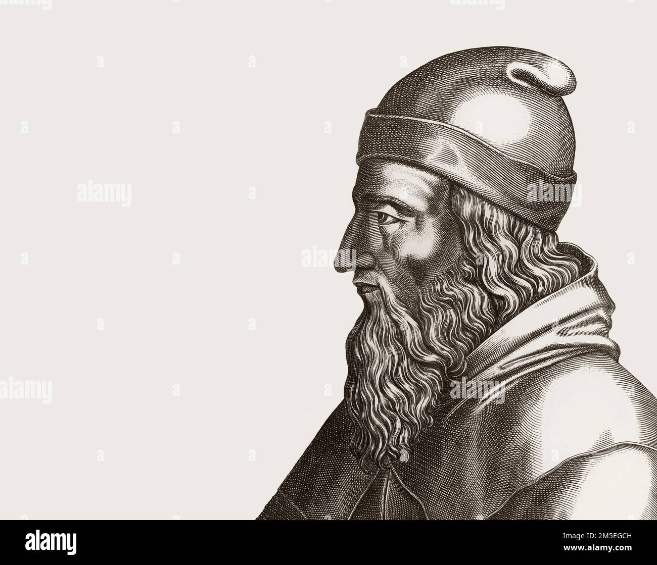 Aristotle, 384-322 BC, ancient Greek philosopher and scientist Stock ...