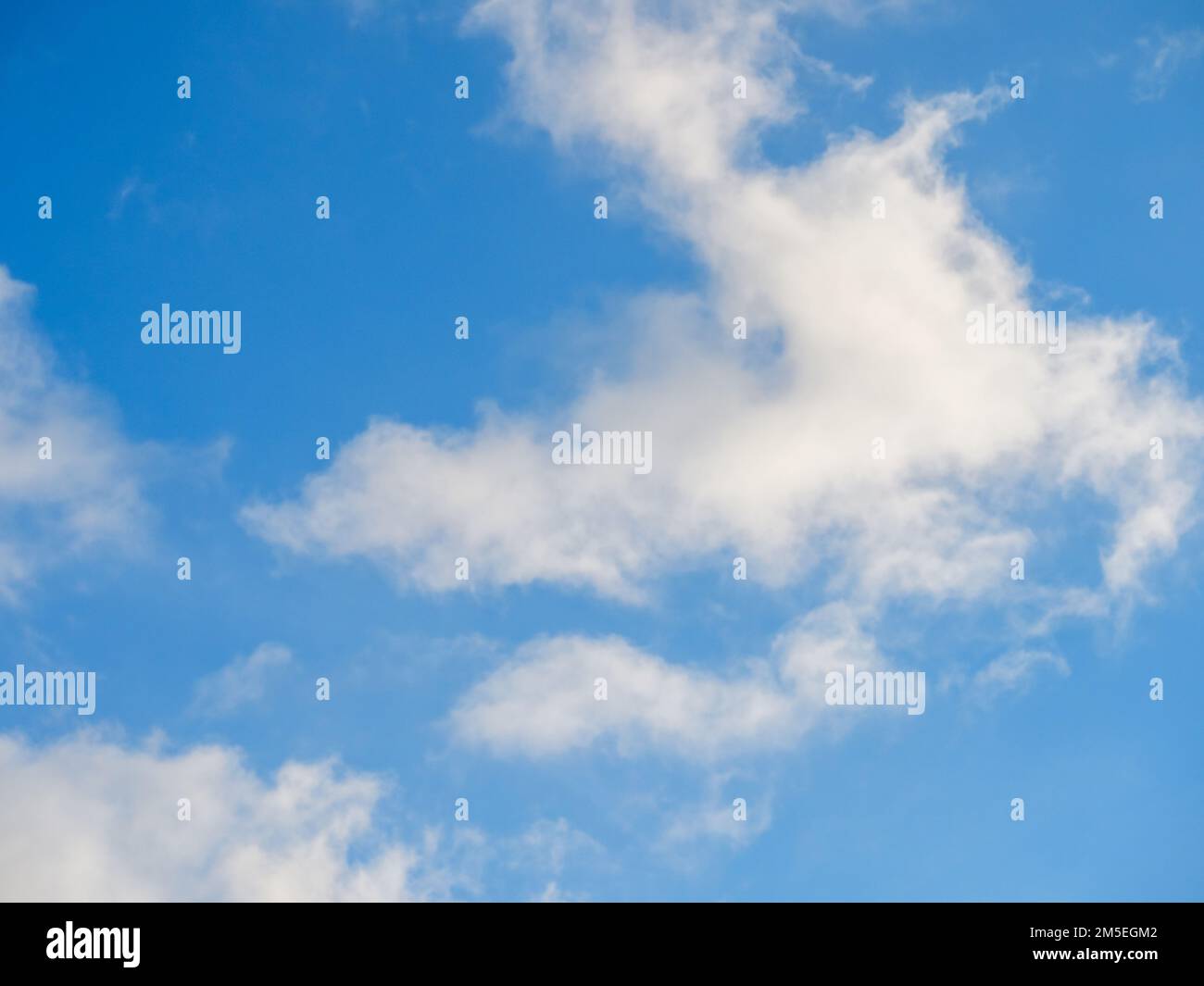 Blue clear sky soft fluffy hi-res stock photography and images - Alamy